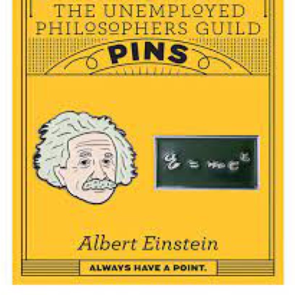 Accessories | Albert Einstein Enamel Pins | Poshmark